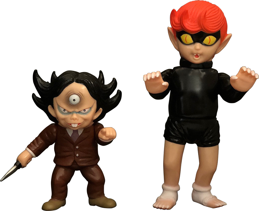 Kazuo Umezu's Horror Sofubi Series – Cat Eyed Boy – Cat Eyed Boy and ...